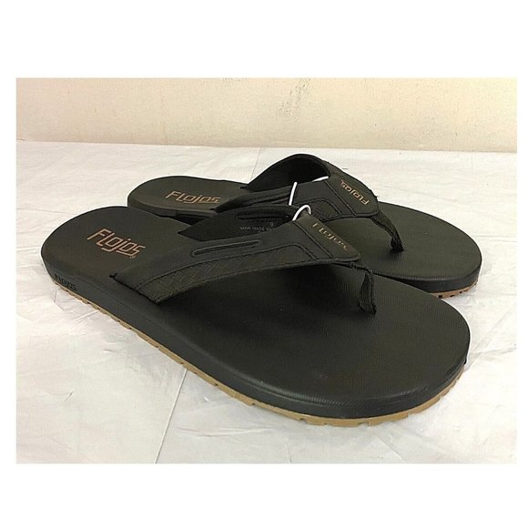 Flojos | Shoes | New Flojos Mens Memory Foam Flip Flop Sandals | Poshmark